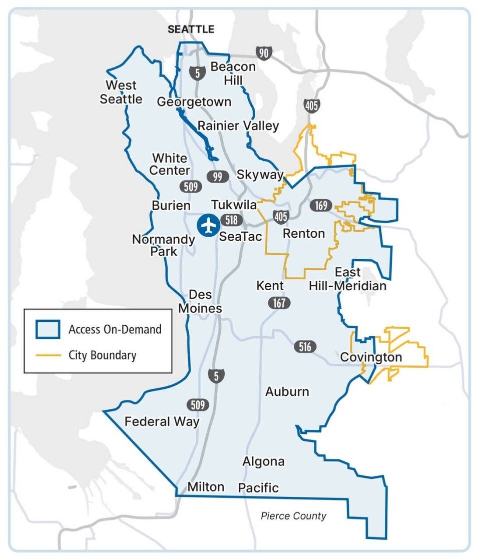 Metro Flex Access On Demand | King County Metro Accessibility Program