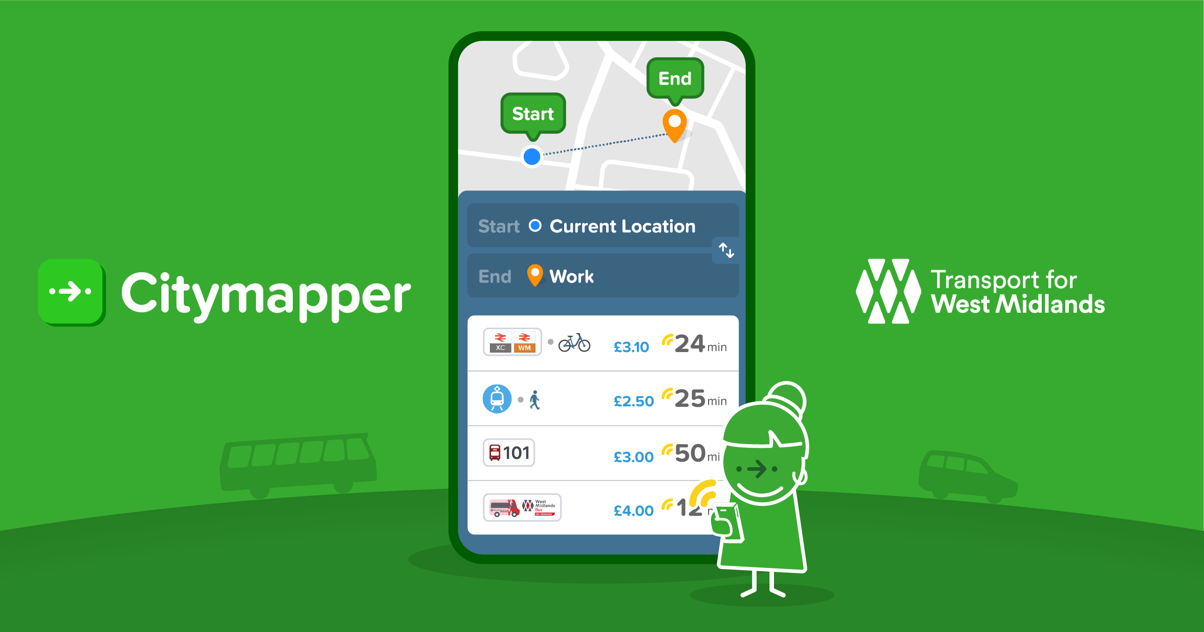 Transport for West Midlands Leverages Citymapper to Make Journey ...