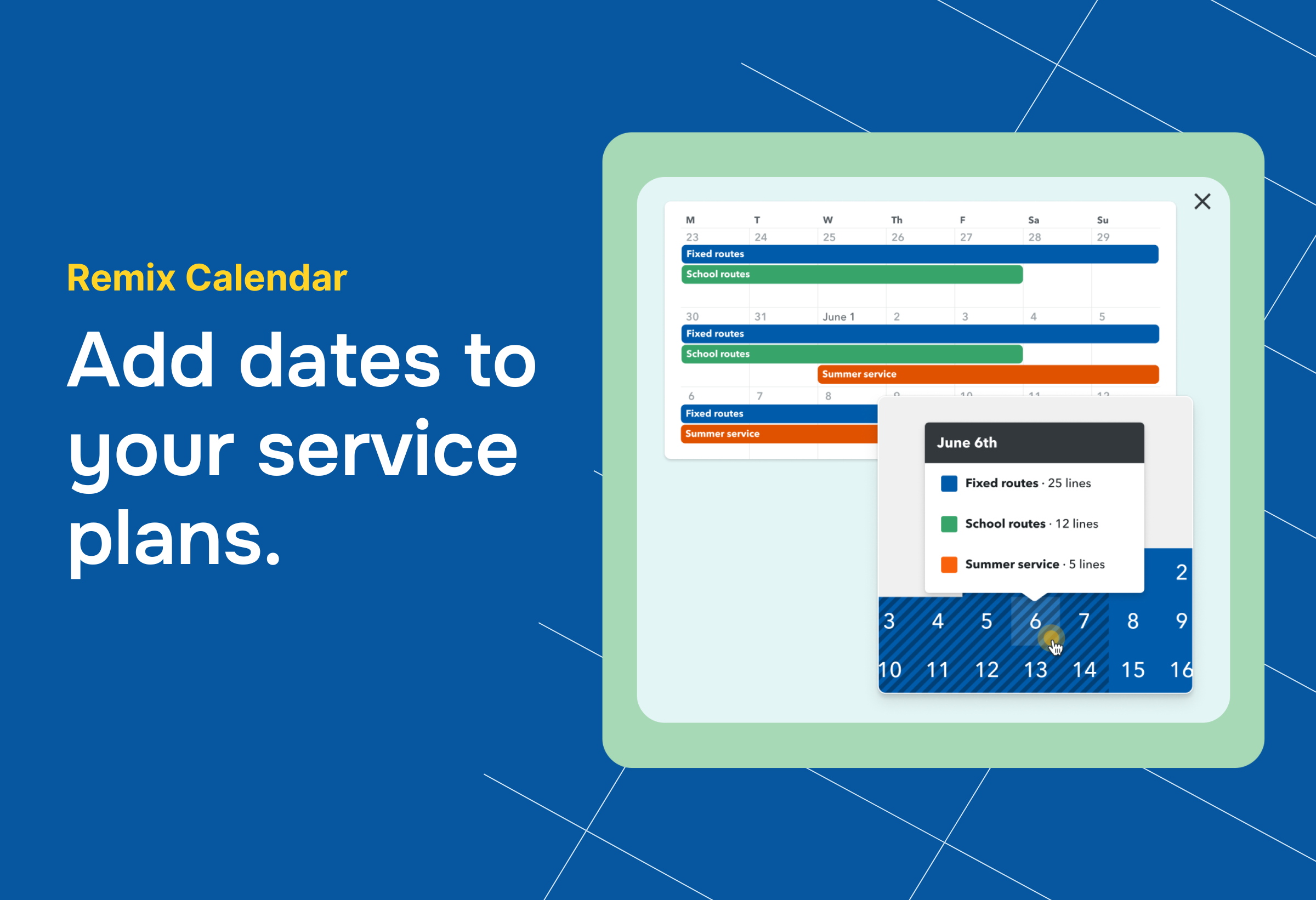 Remix Calendar: The New Remix Feature Puts Your Plans On a Calendar