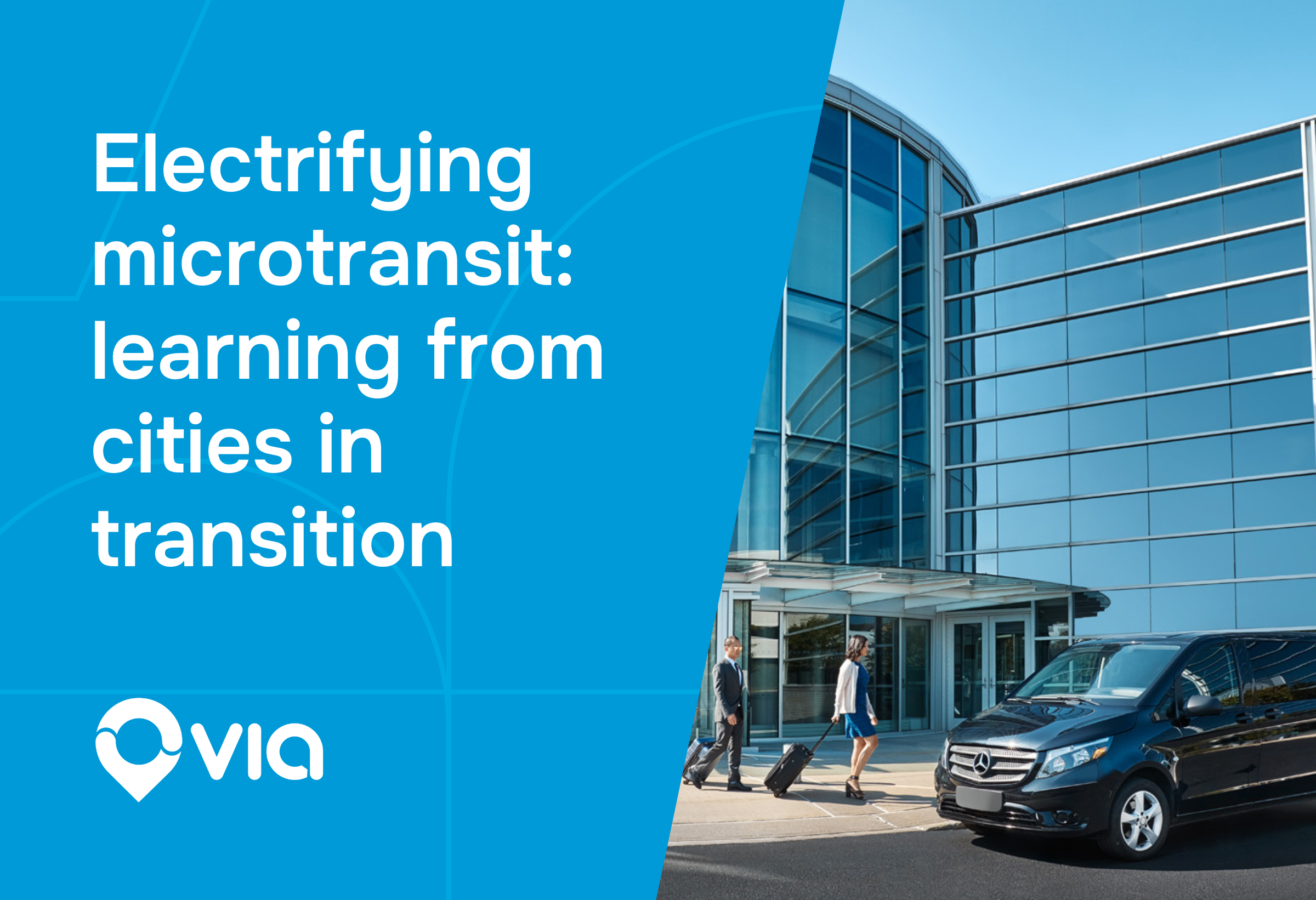 Electrifying microtransit: learning from cities in transition