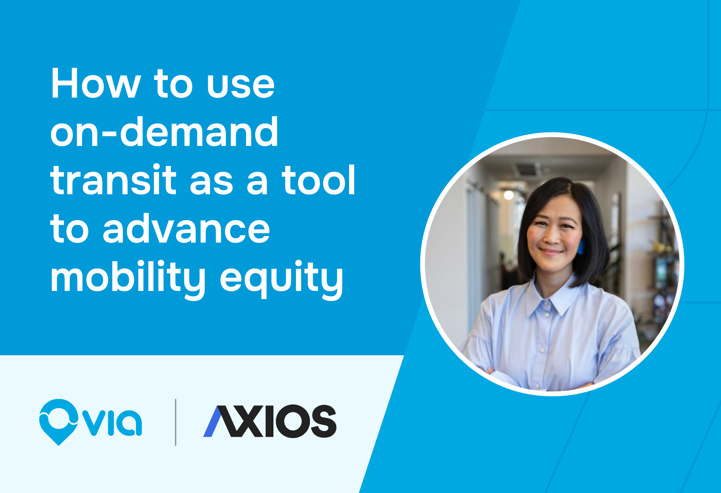 How to use on-demand transit as a tool to advance mobility equity