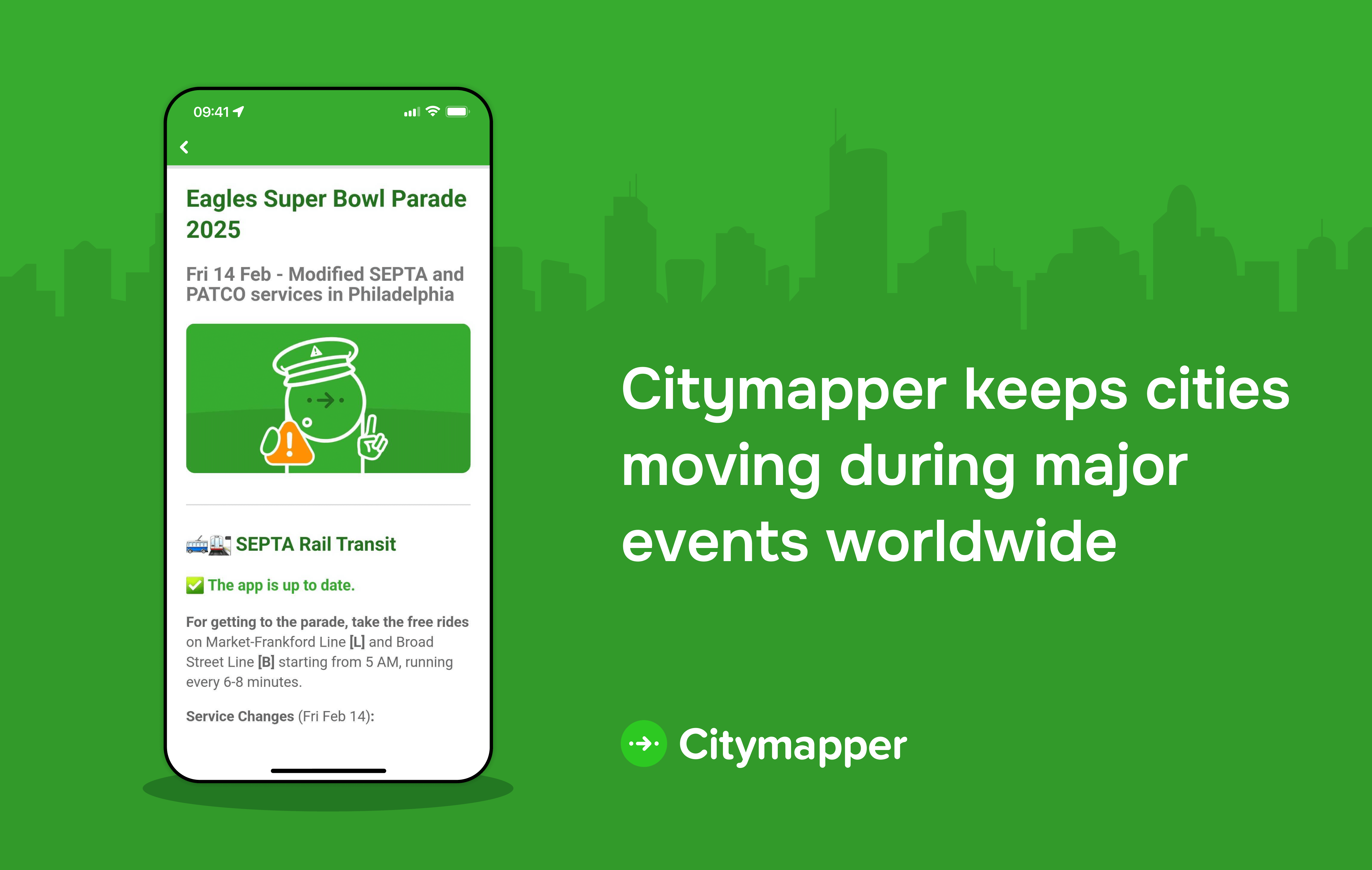 How MaaS app Citymapper helps cities manage major global events