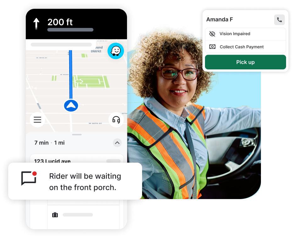 Via Driver App | Via Paratransit