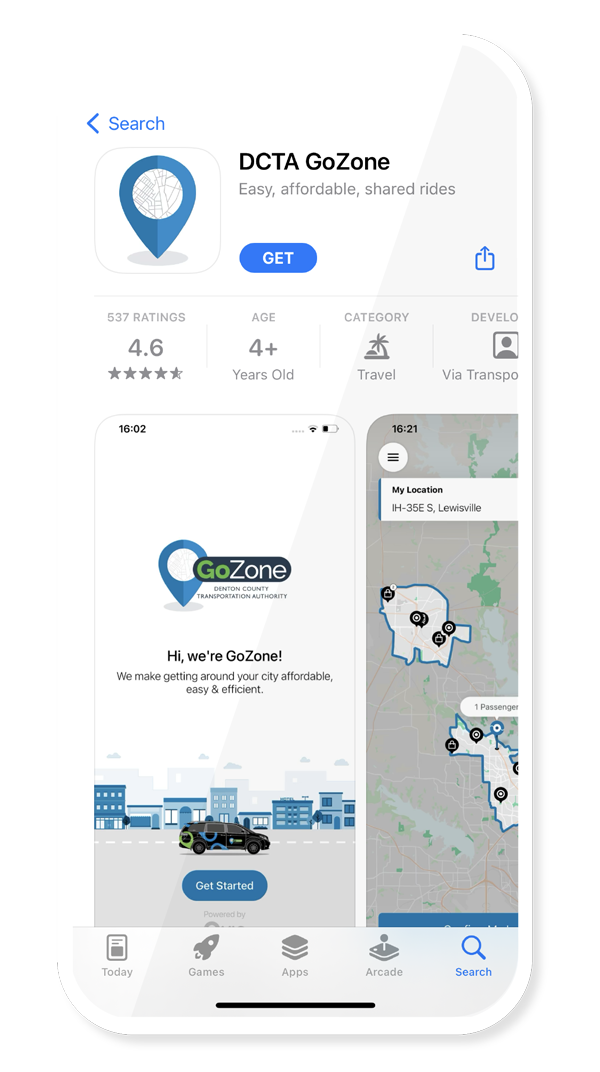 GoZone | On-Demand Rideshare in Denton County