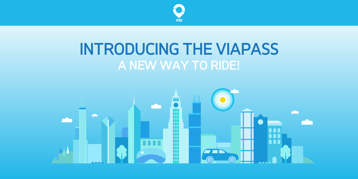 Introducing ViaPass – Unlimited Via Rides!
