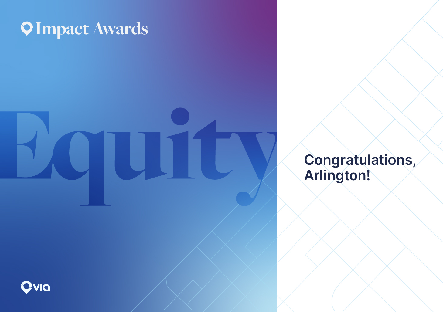 Arlington is recognized as "Leader in Equitable Regional Transportation"