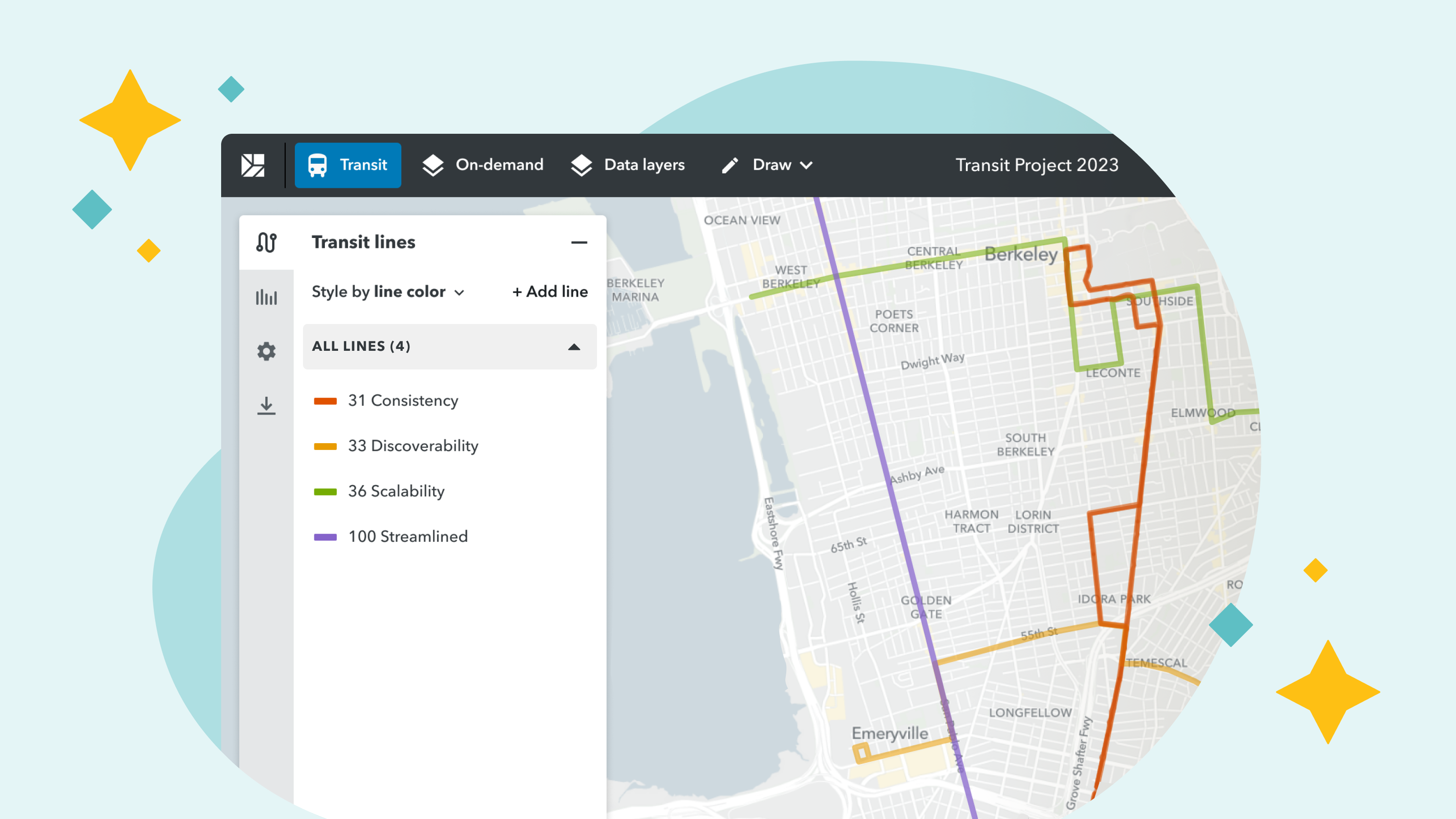 How Remix approaches designing public transportation planning tools