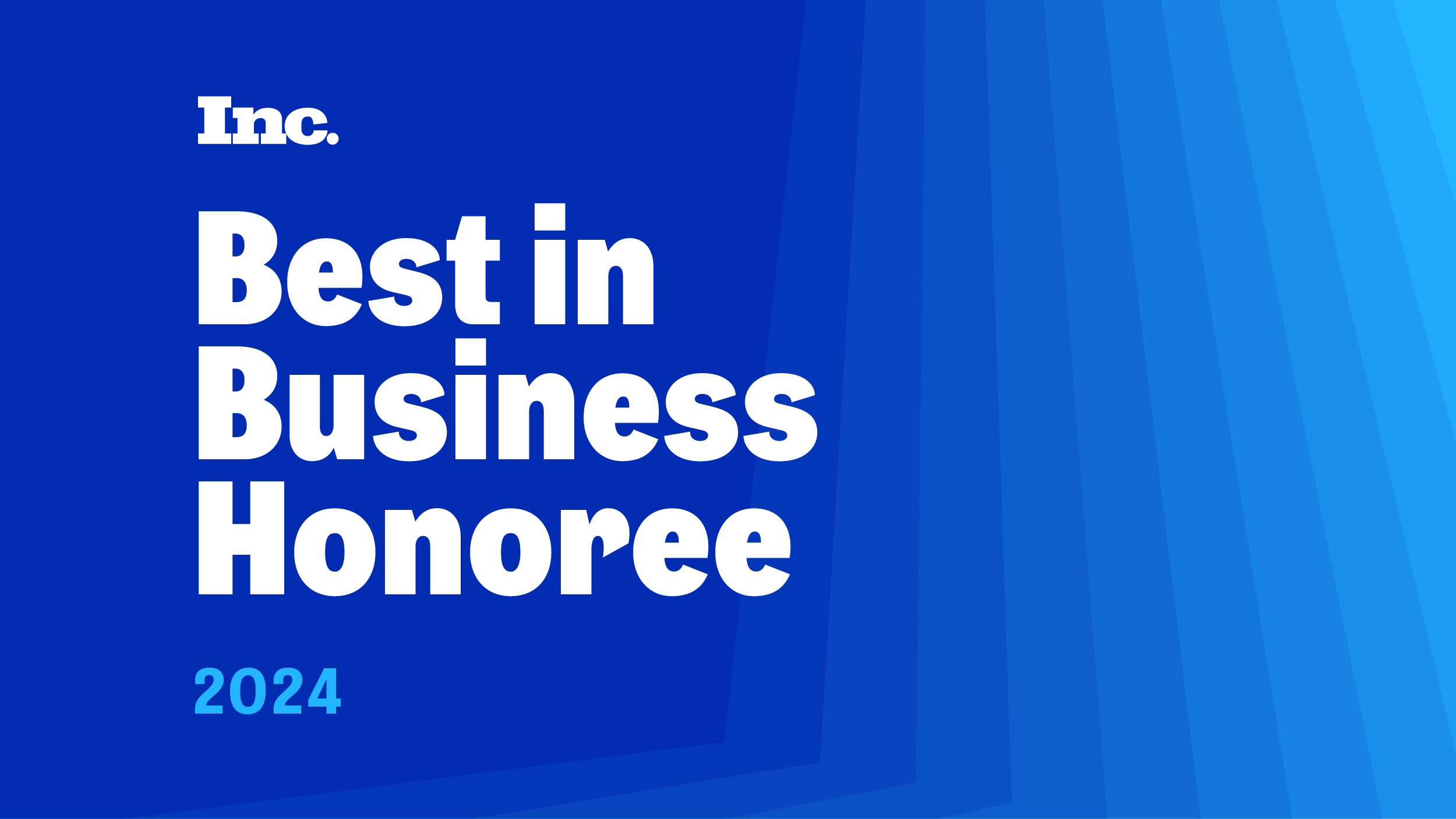 Via awarded to Inc.’s 2024 Best in Business list for its leadership in ...