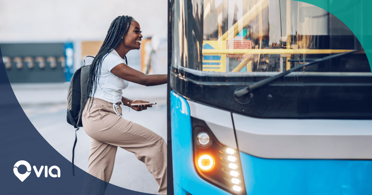 Via microtransit makes fixed route stronger.