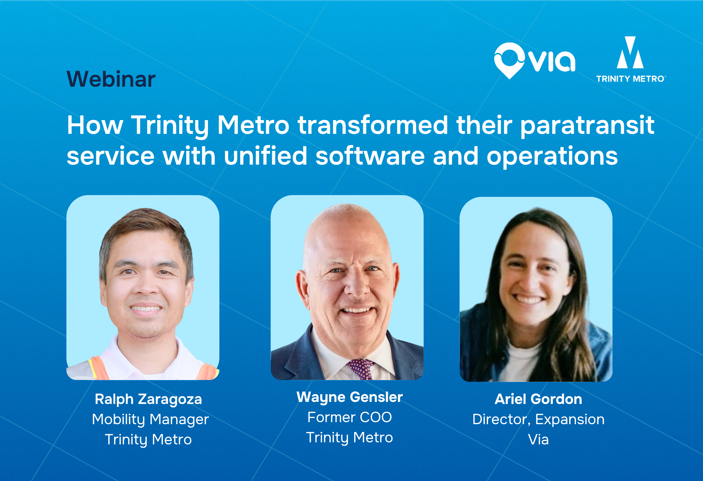 A new model for paratransit: unified operations and technology